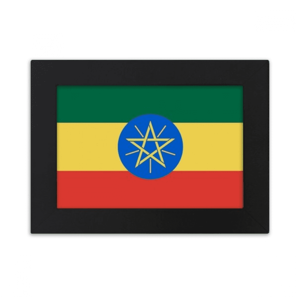 ethiopia national flag afcountry desktop photo frame ornaments picture ...