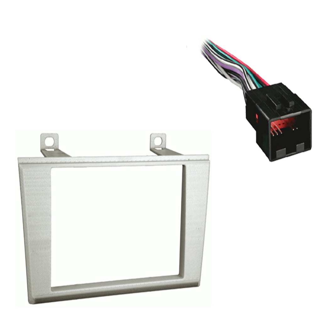 etra Double DIN Dash Kit and Harness Adapter for 2004-2006 Lincoln LS ...