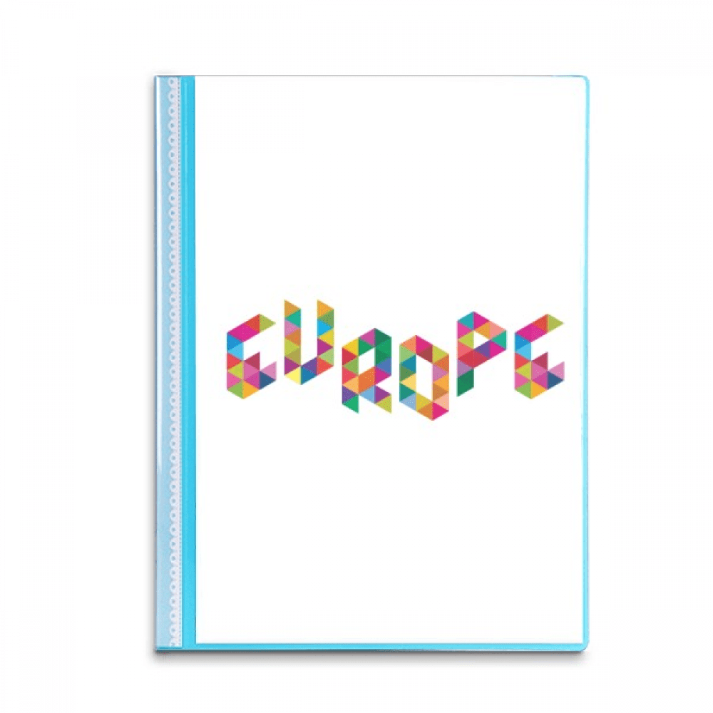 eu characters continent book sheet protectors portfolio binder folder ...