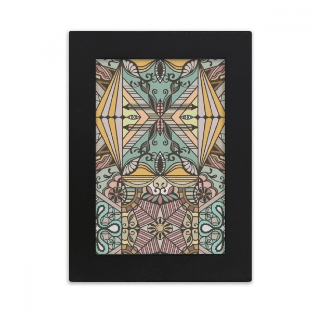 eu rococo style lines pattern desktop photo frame picture display art ...