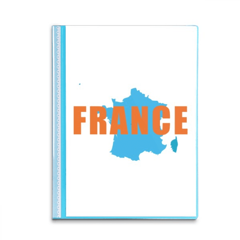 euan map tower france book sheet protectors portfolio binder folder ...