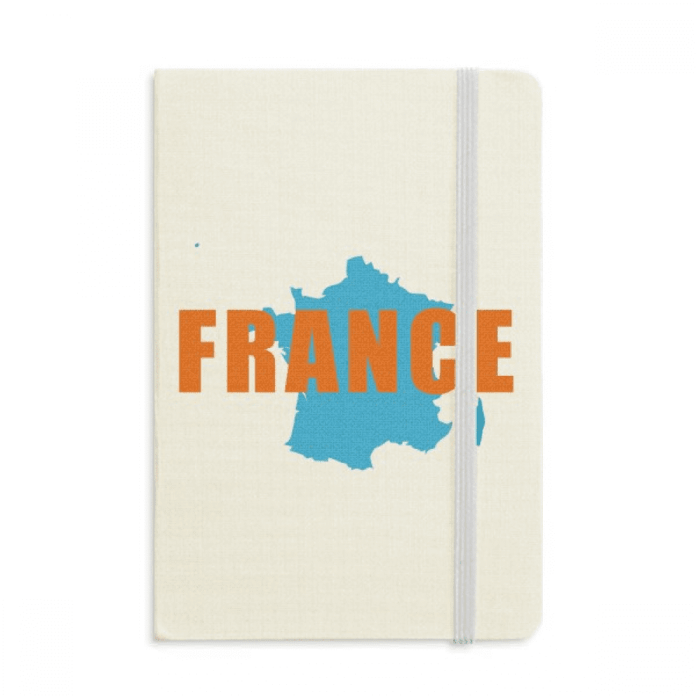 euan map tower france notebook official fabric hard cover classic ...