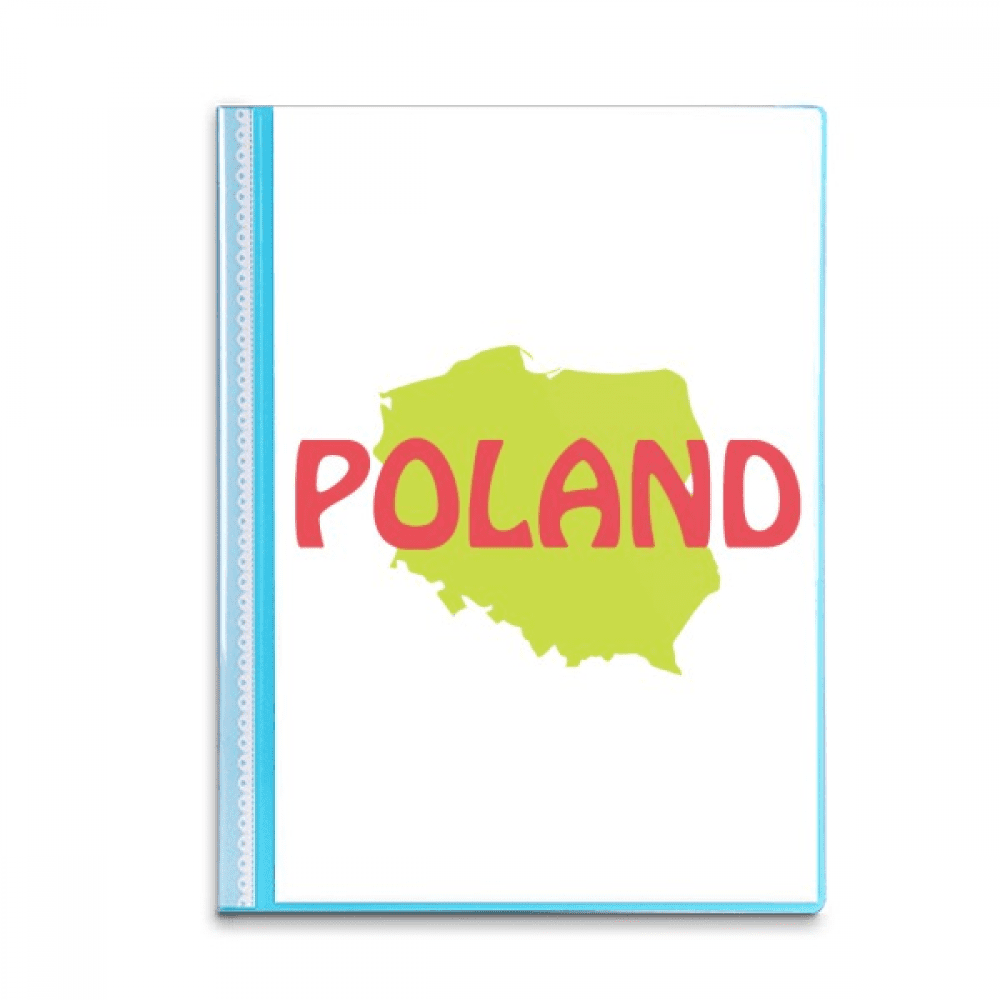 euan map warsaw poland book sheet protectors portfolio binder folder ...