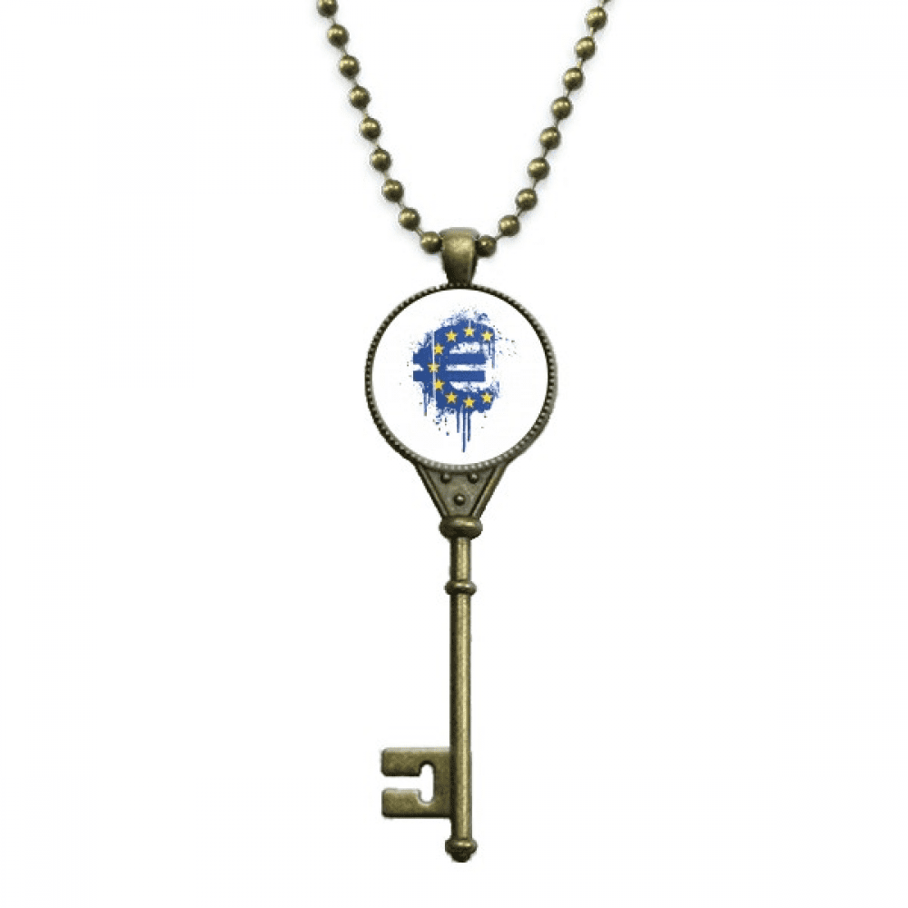 euan union mtary unification symbol key necklace pendant tray ...