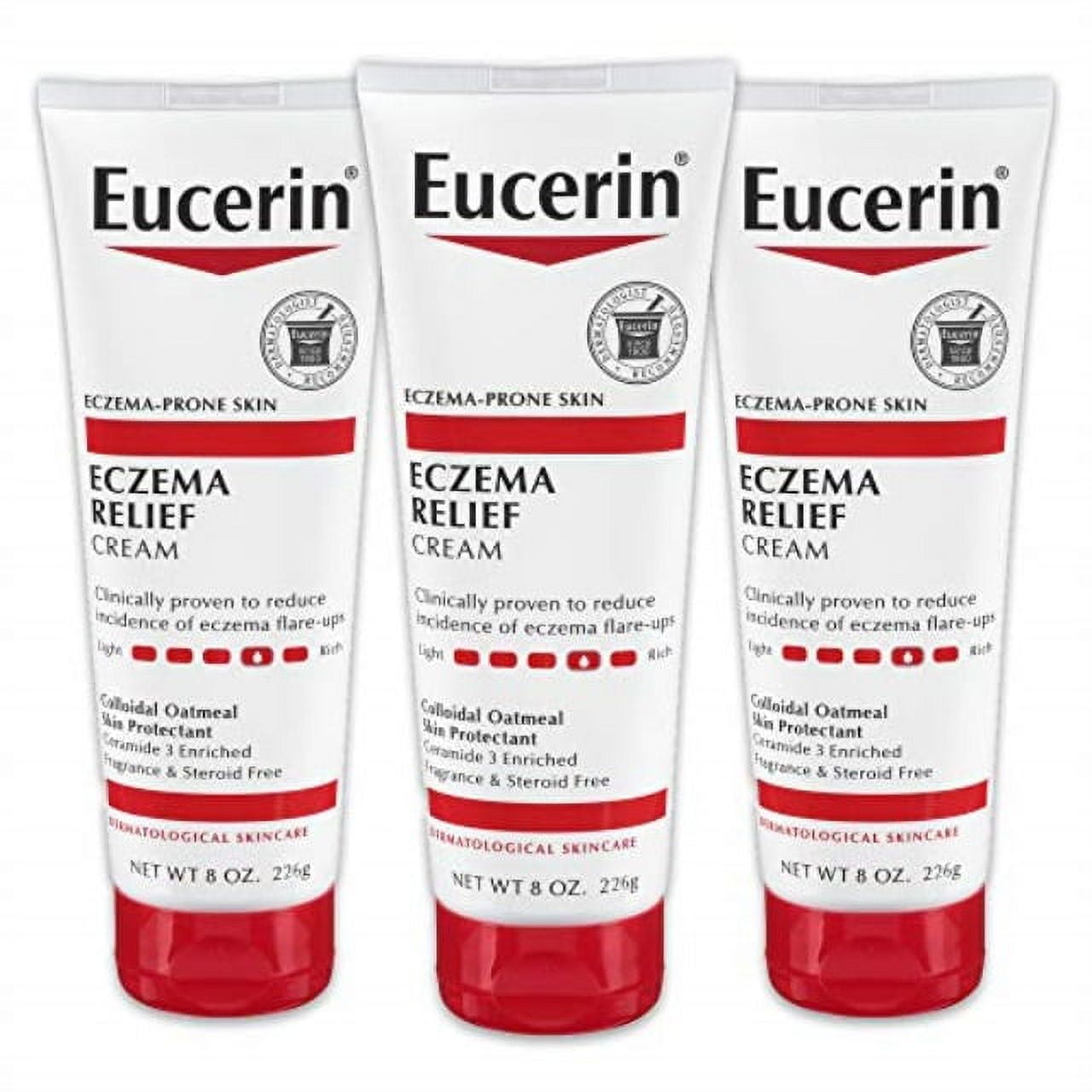 eucerin eczema relief cream - full body lotion for eczema-prone skin ...