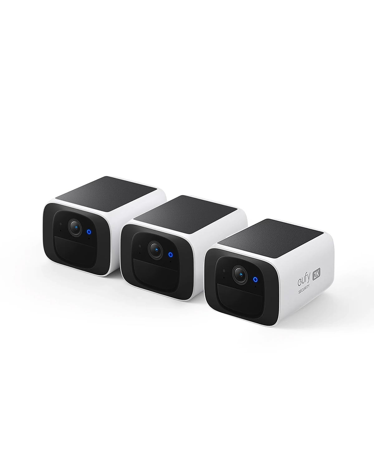 eufy Security S220 SoloCam 3-Cam Pack, Home Security System, Solar ...