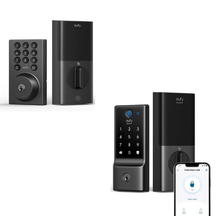 eufy Smart Lock C220 and C30, Keyless Entry Door Lock, Built-in WiFi ...