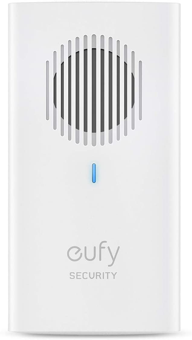 eufy Security Video Doorbell Chime, Wired, Door Chimes & Bells, White ...