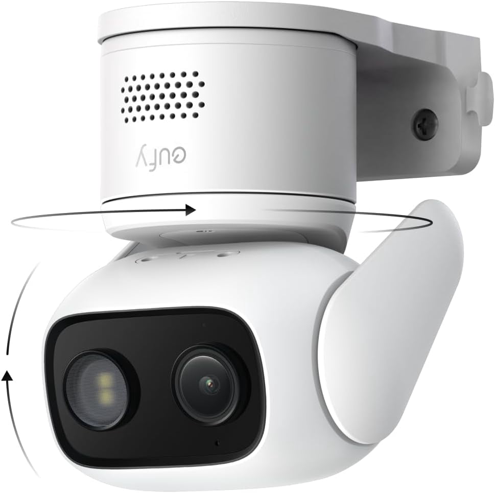 eufy Wired Cam C31, 360° Coverage with Pan and Tilt, Indoor and Outdoor ...