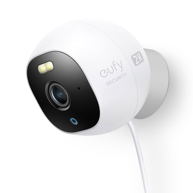 eufy SoloCam 2K Wired Outdoor Security Camera with Spotlight, No ...