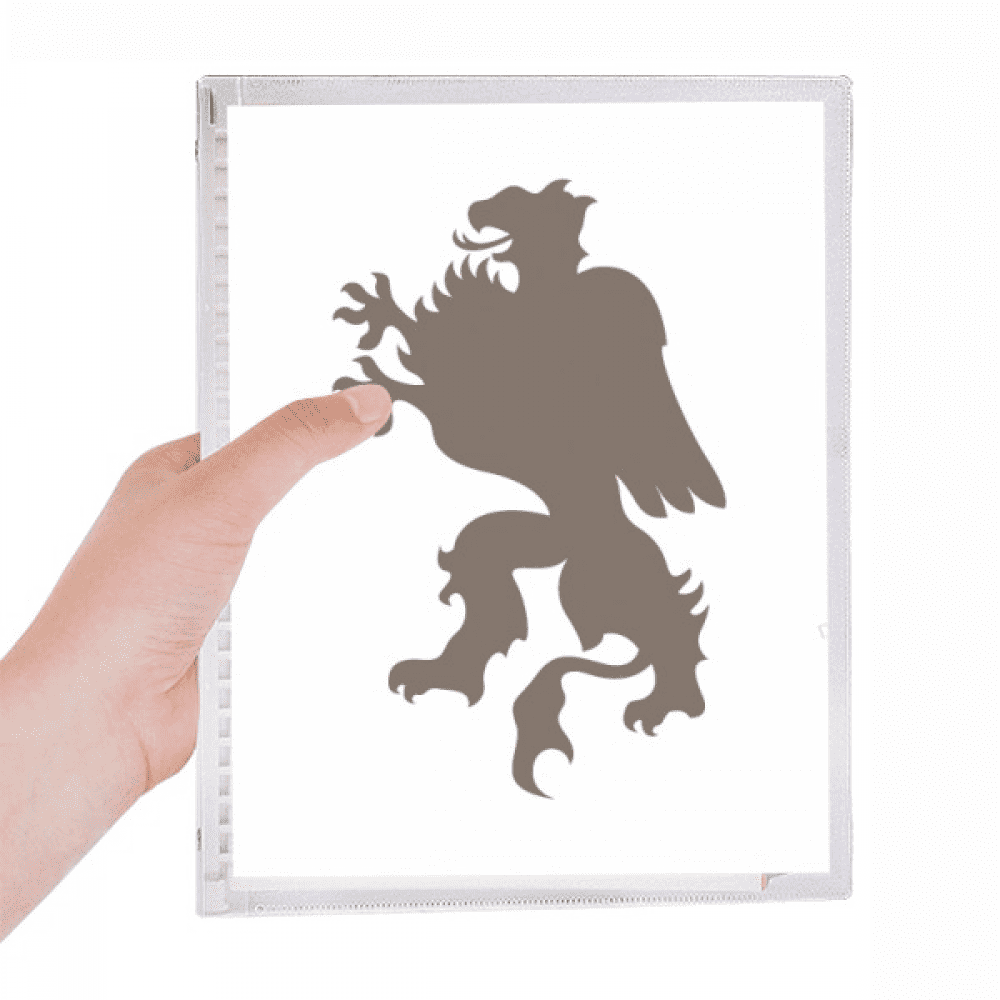 europ animals national emblem cheetah notebook loose diary refillable ...