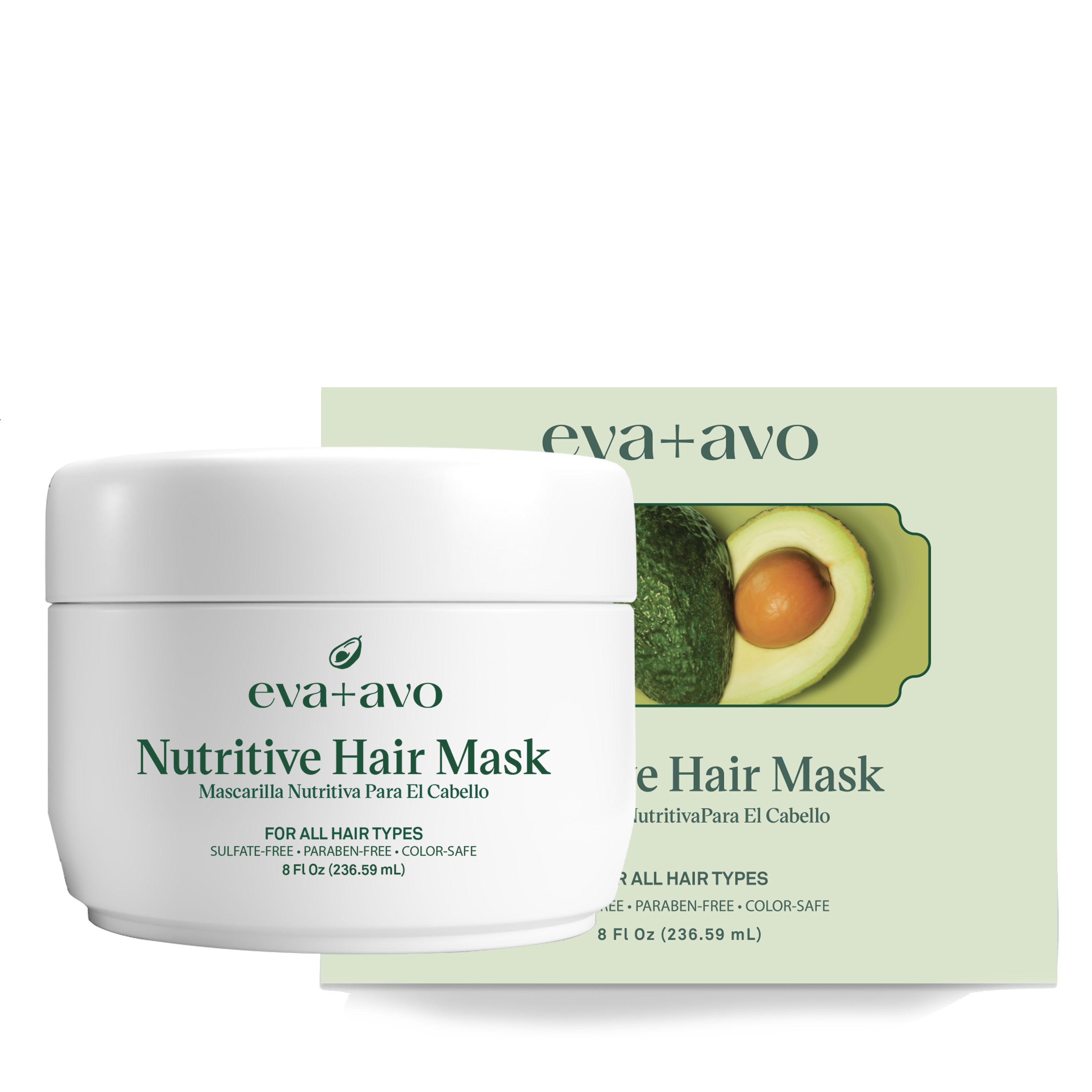 eva+avo Hair Shine Spray with Avocado Oil, 2 fl oz - Walmart.com