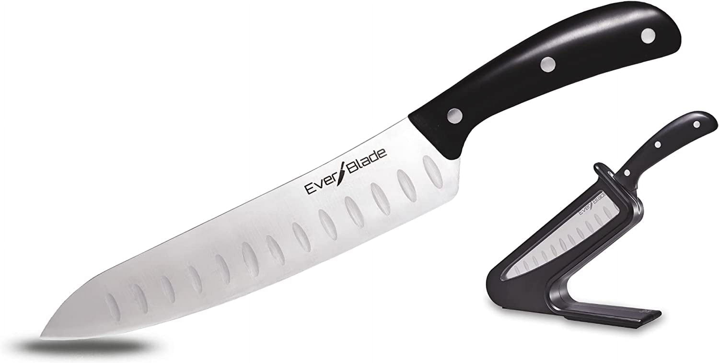 EverBlade Self Sharpening Professional Chef Knife, German Steel Kitchen ...