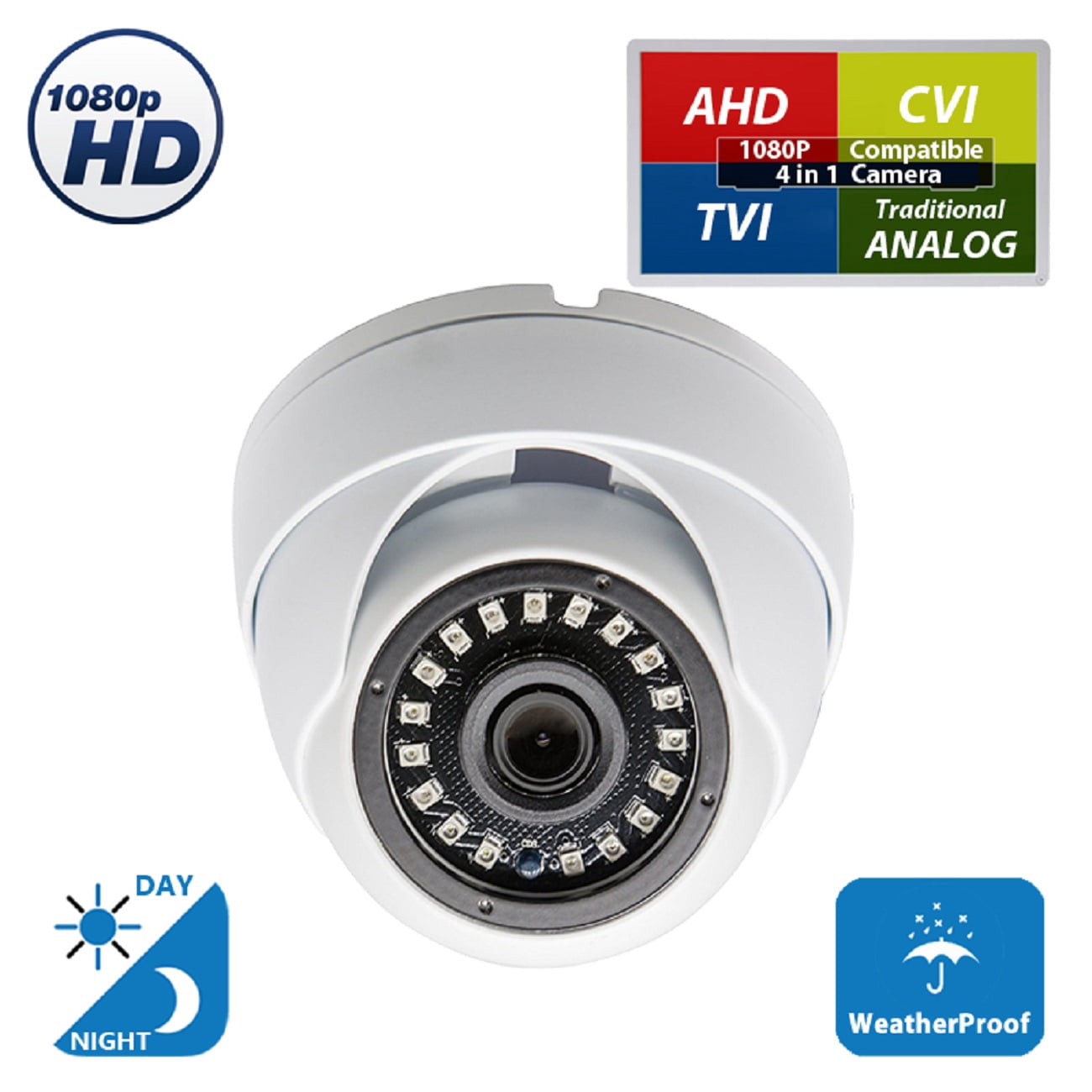 evertech 960p 1.3mp full hd home security cameras with ir led night ...