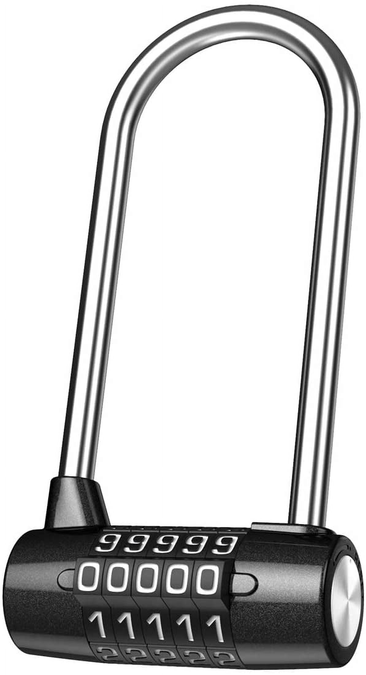 evolcn 5 Digit Combination Padlock, Lengthened Combination Lock, Long ...