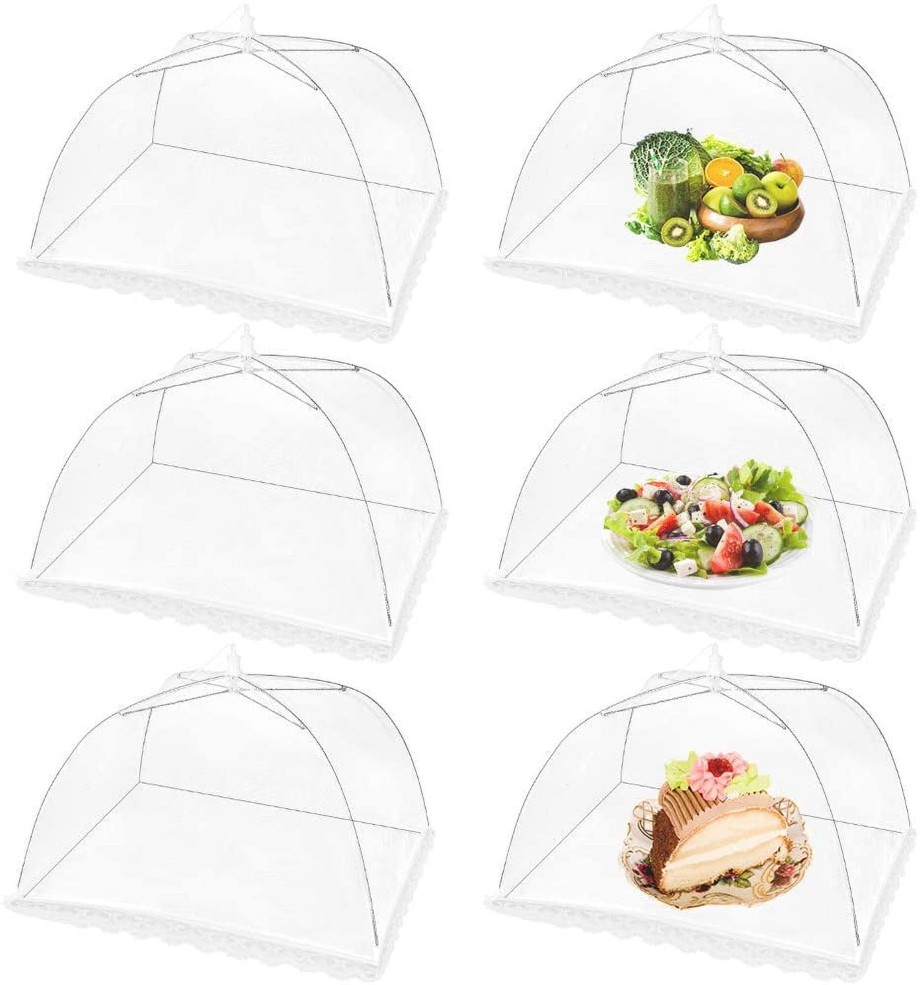 Mesh Food Covers OutdoorPop-Up Food Tents(6 Pack) for Picnics/Grill ...