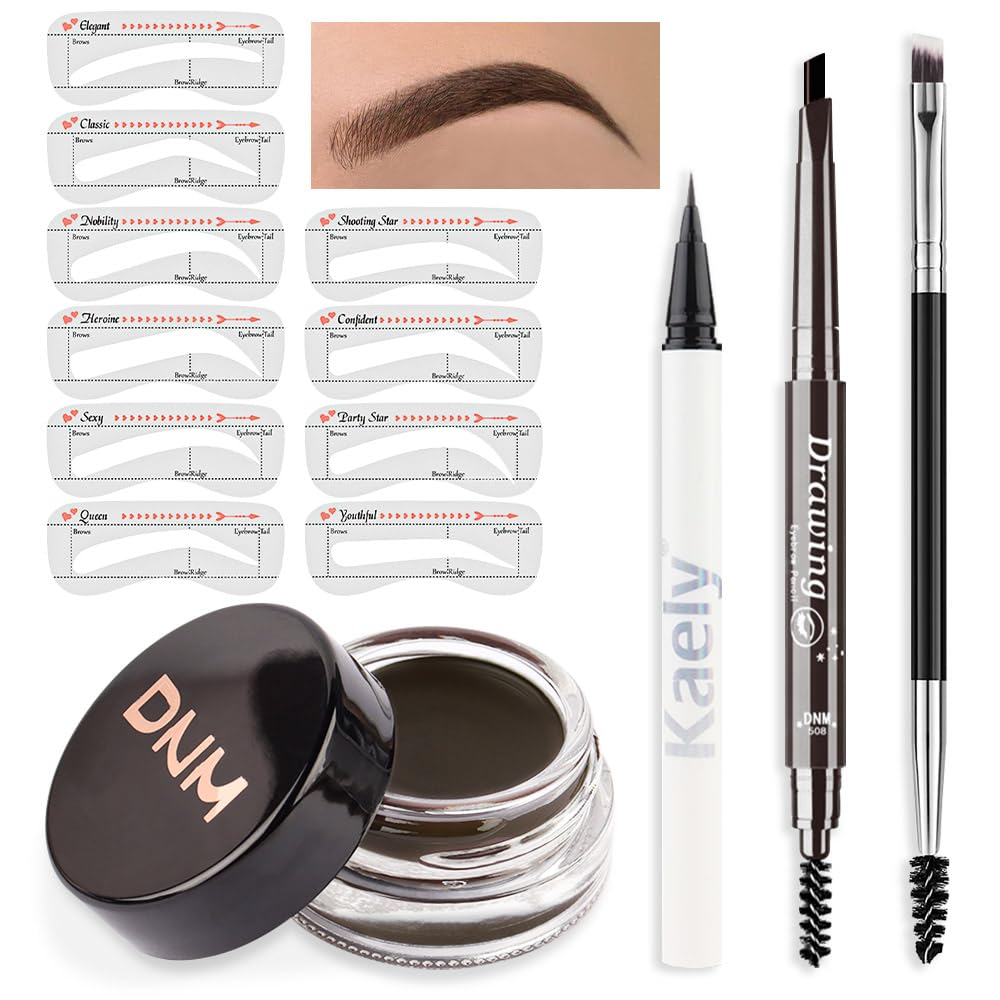 evpct Stencils Kit ESF27 for Women Shaping, Shaper Makeup Kit, Eye Brow ...