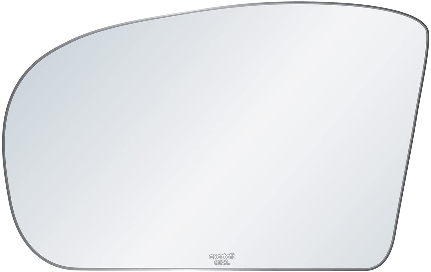 exactafit 8138L Driver Side Mirror Left Hand Glass Replacement Fits ...