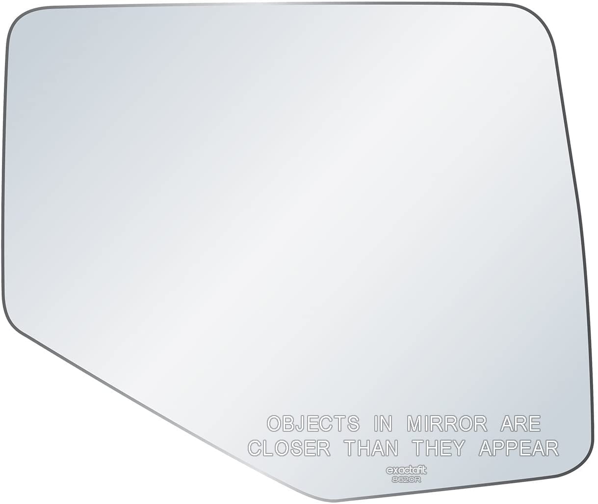exactafit 8620R Passenger Side Mirror Glass Replacement Fits Ford ...