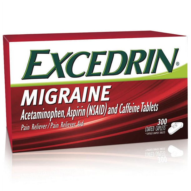 excedrin migraine relief coated tablets 300 count - Walmart Business ...