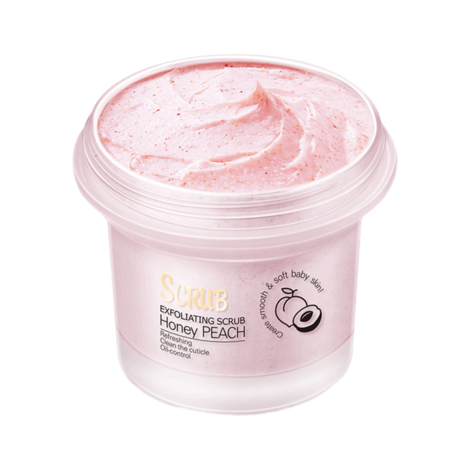 exfoliating body scrub Peach Brightening Exfoliating Body Scrub Peach ...