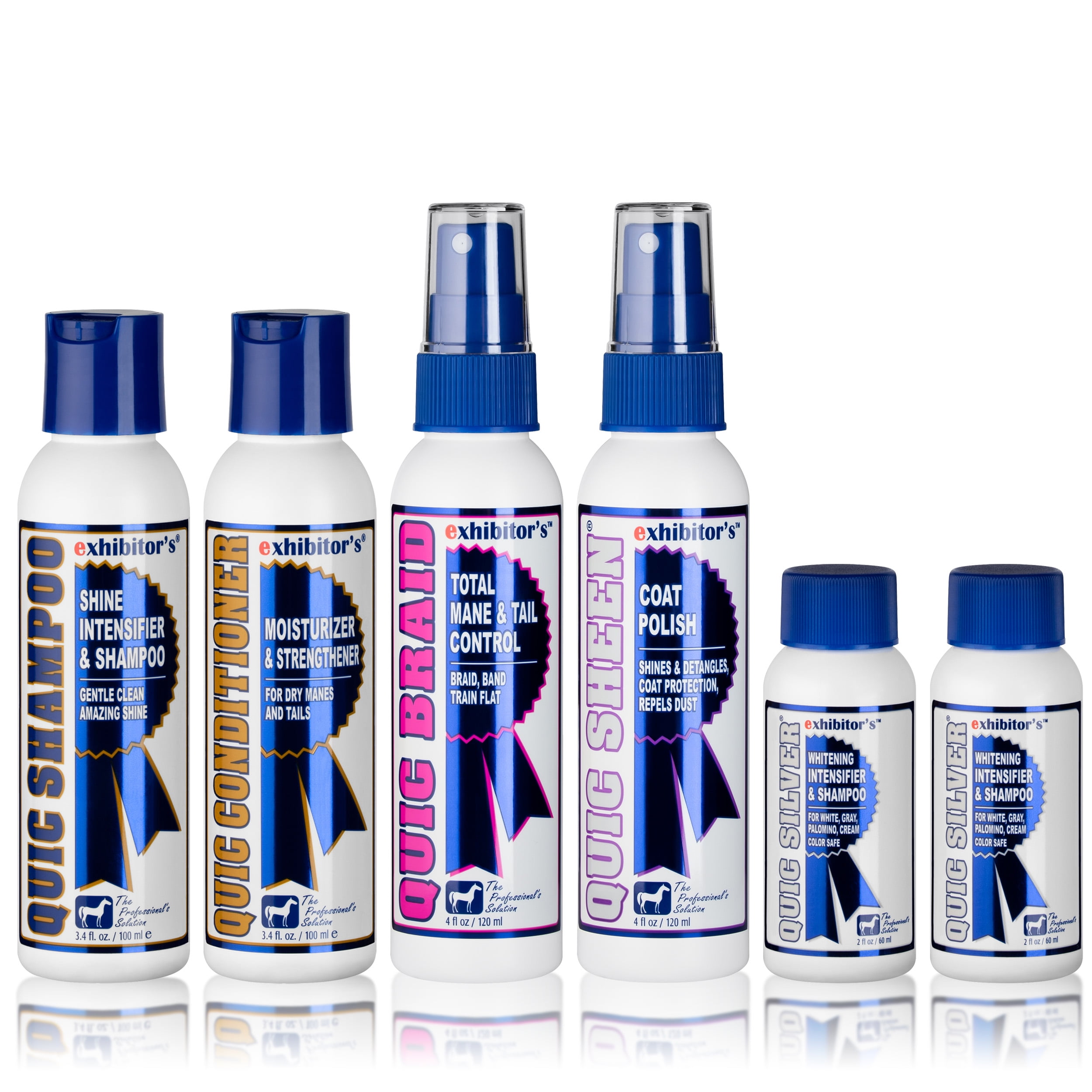 exhibitor's: Quic Silver Sampler Kit | Quic Shampoo (3.4 Oz), Quic ...
