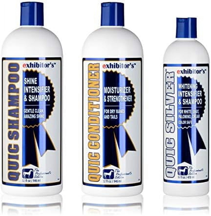 exhibitor's Quic Silver System Includes Quic Shampoo Quic Conditioner ...
