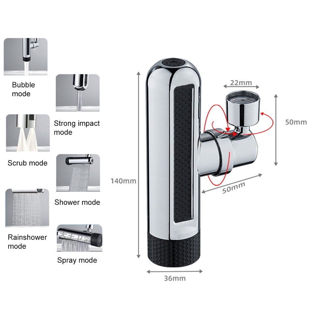 extender rotating splash-proof artifact joint water outlet A - Walmart.com