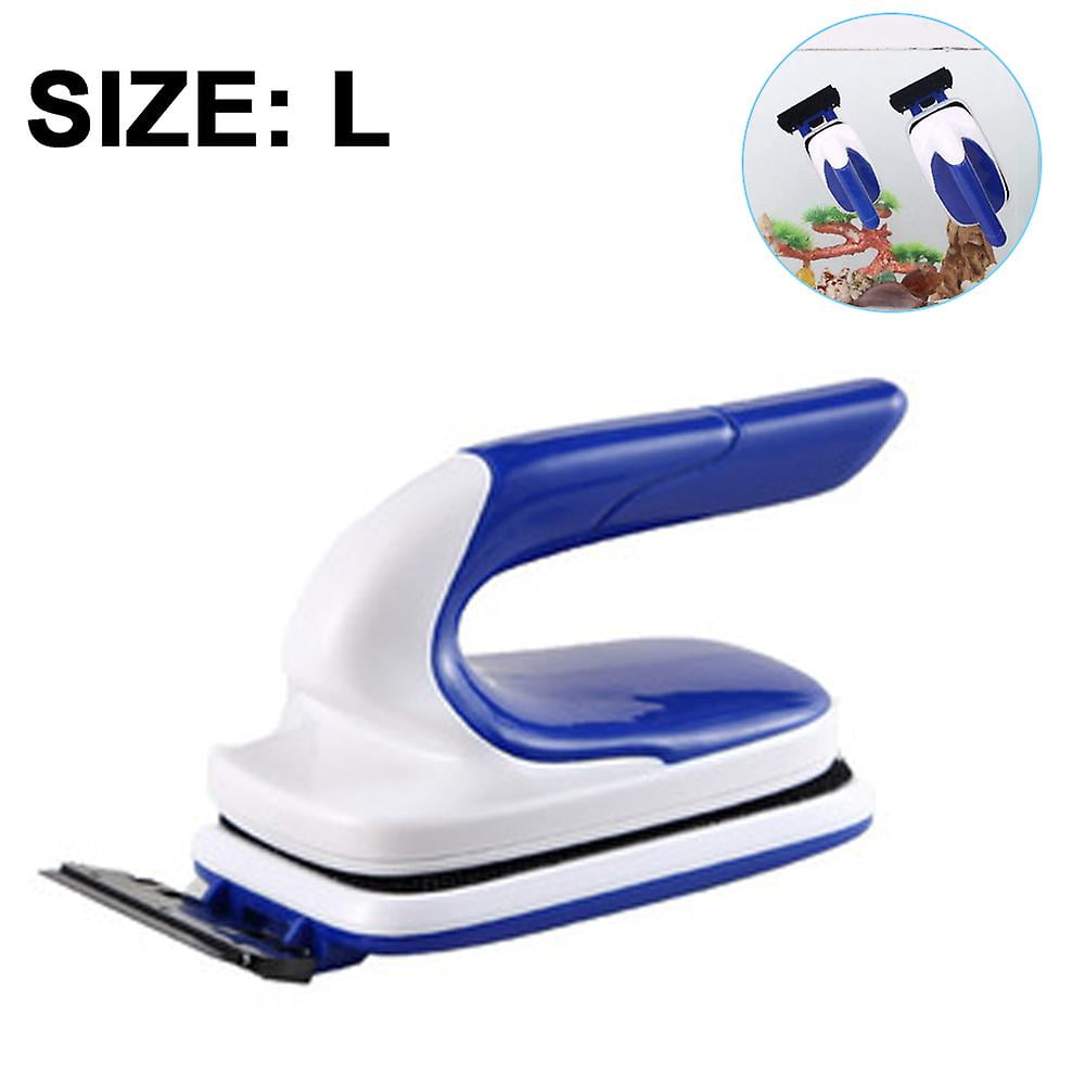 extra large-Aquarium Magnetic Glass Cleaner Brush, Fish Tank Scraper ...
