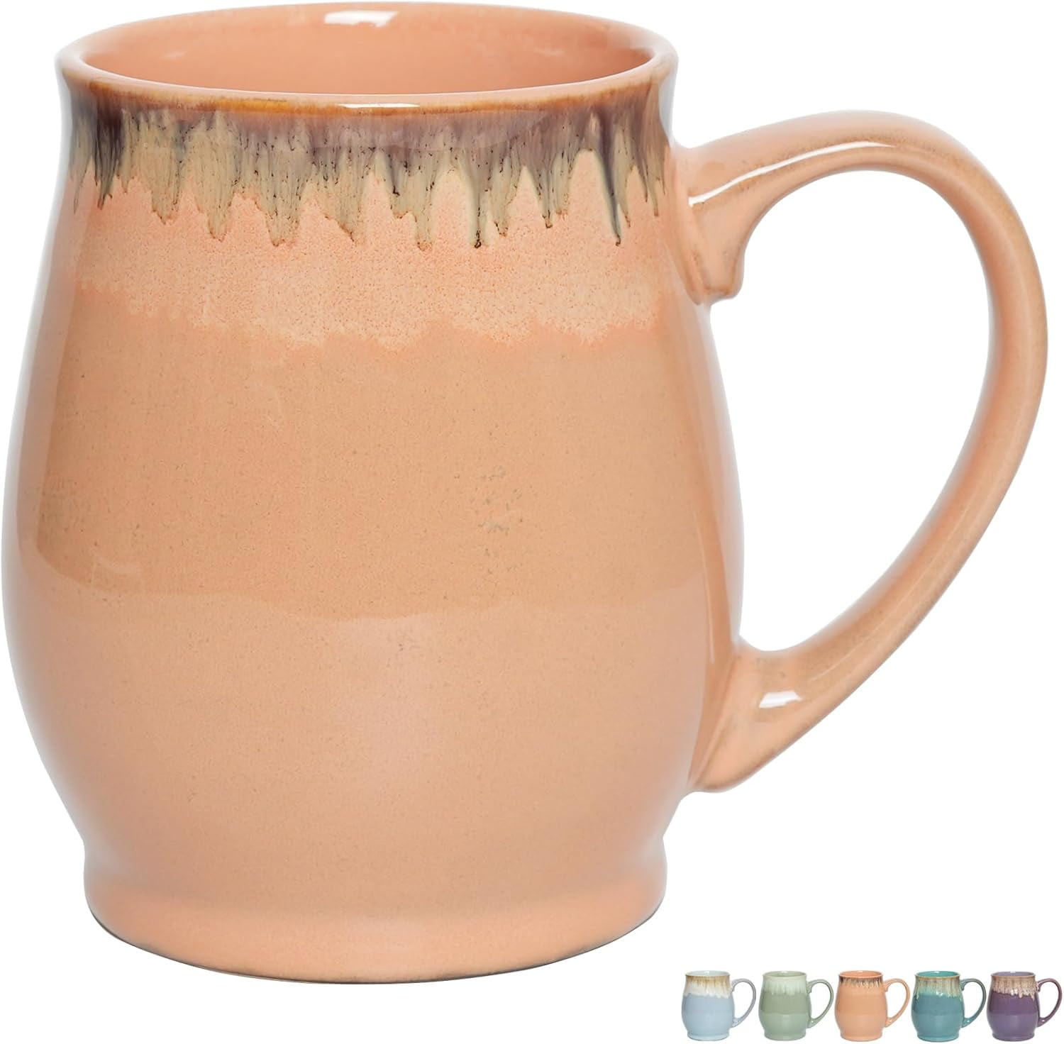 Extra Large Ceramic Coffee Mug, 24 Oz, Dishwasher and Microwave Safe ...