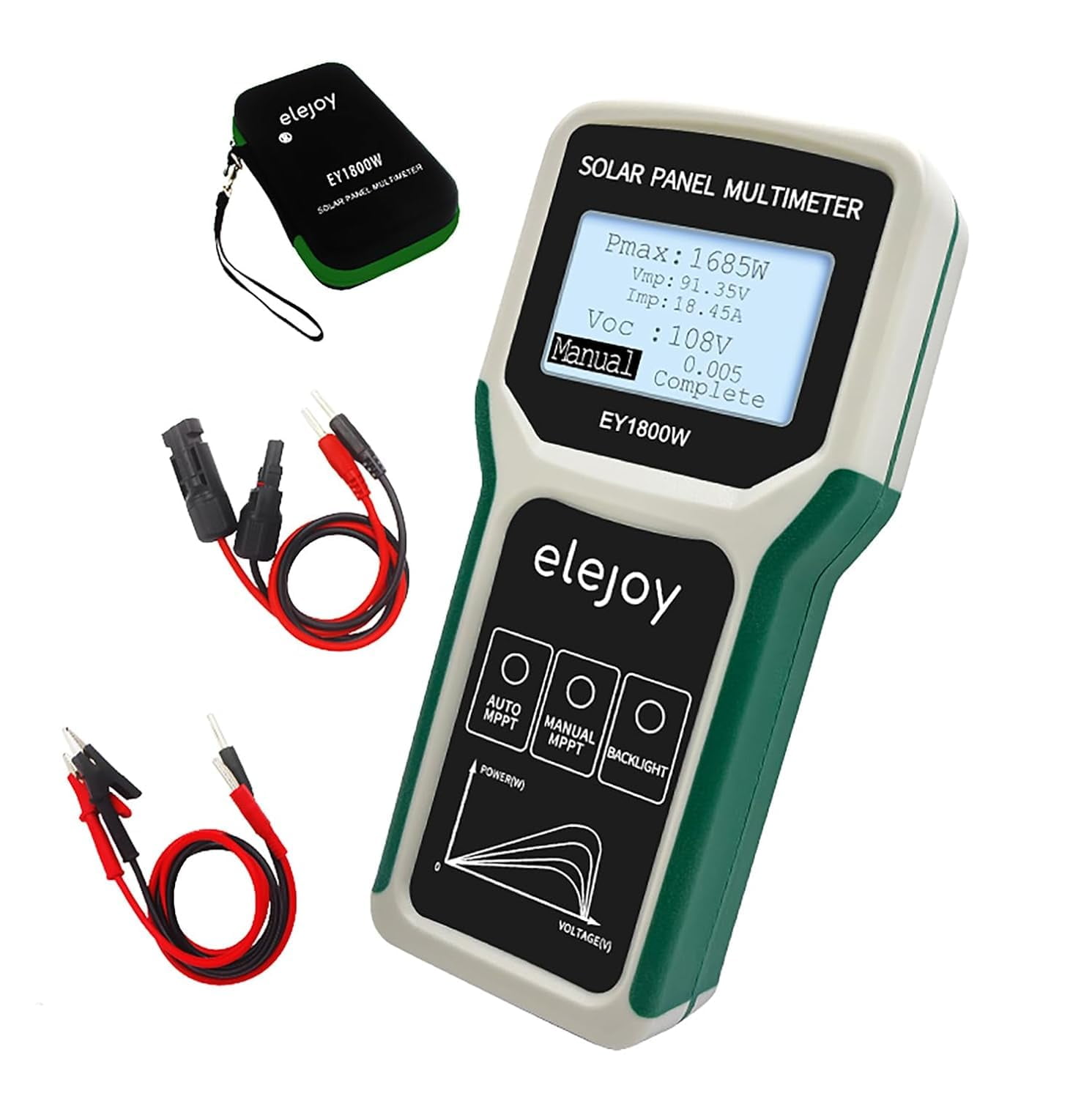 ey-1800w solar panel tester mppt photovoltaic panel multimeter ...