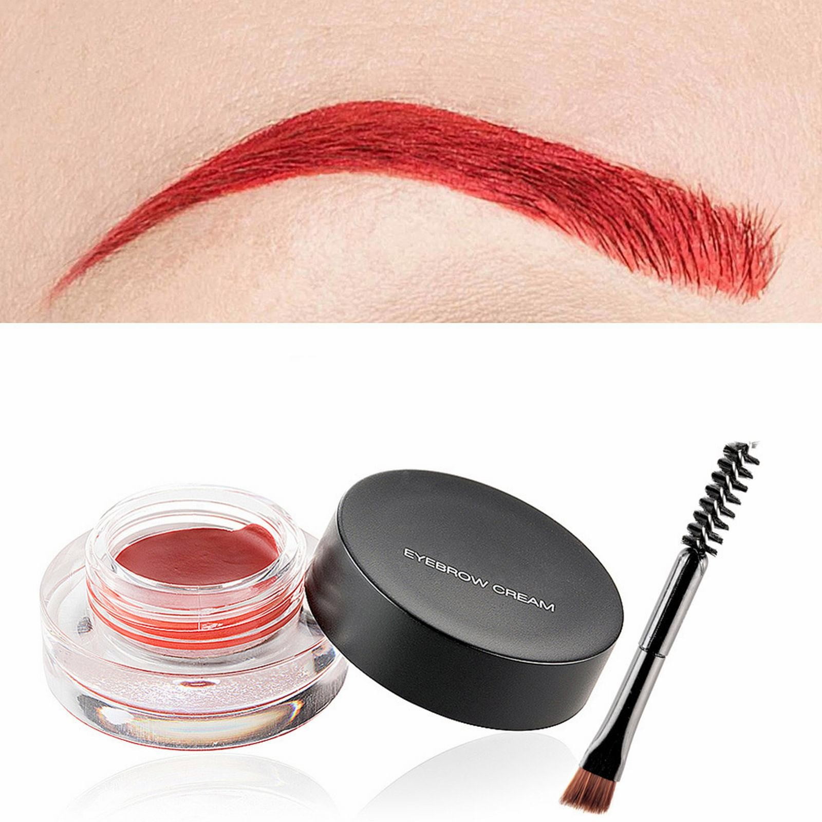 eyebrow gel cream 12 Colors Not Easy To Fade Not Dizzy Colored Eyebrow ...
