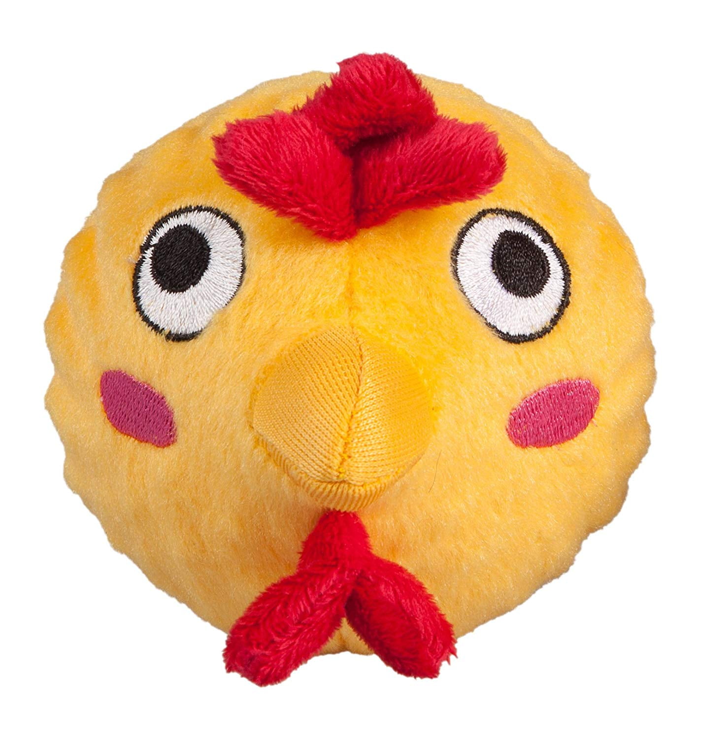 fabdog Chicken faball Squeaky Dog Toy (Medium) - Walmart.com
