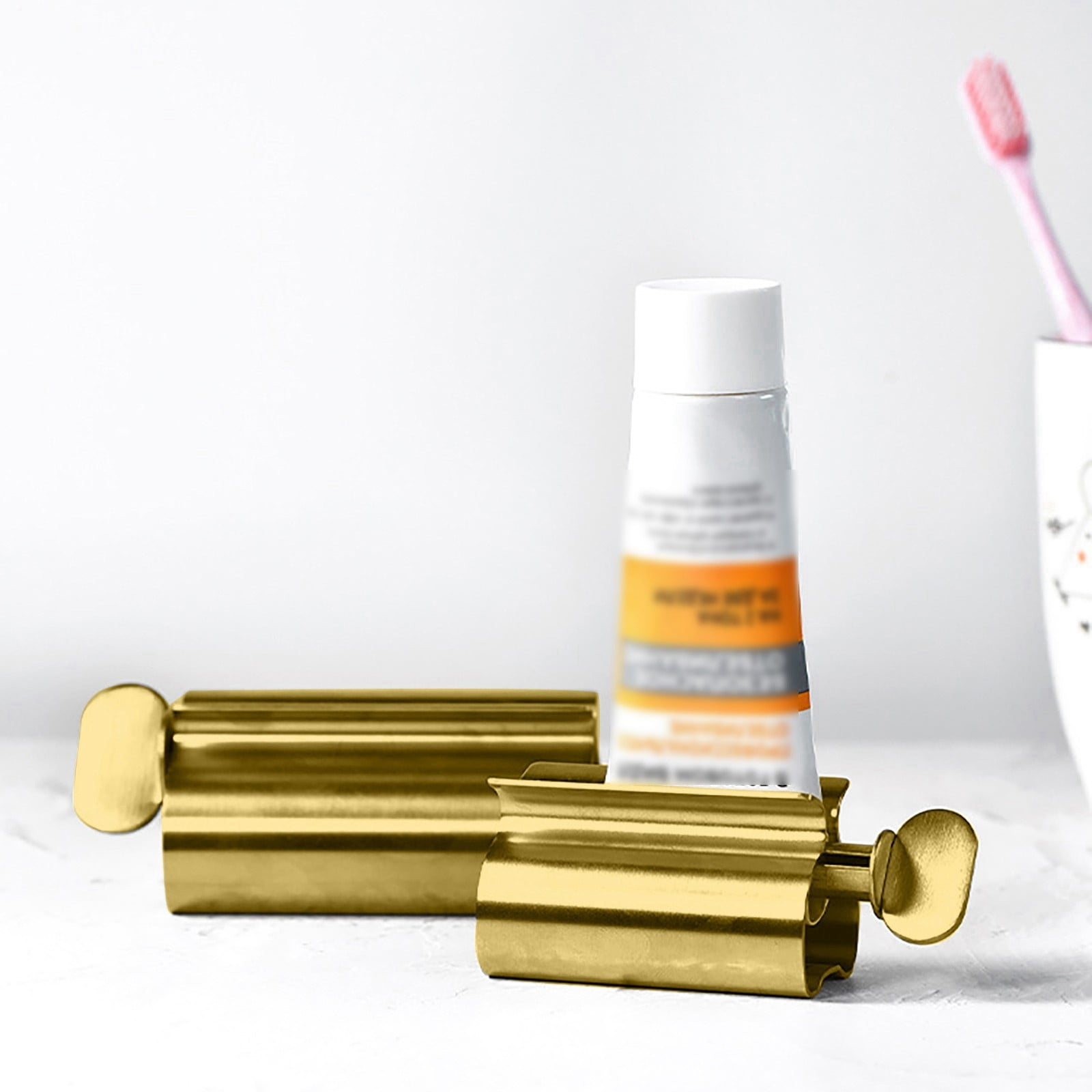 facial sculpting tool Toothpaste Tube Roller Stainless Steel Tube ...