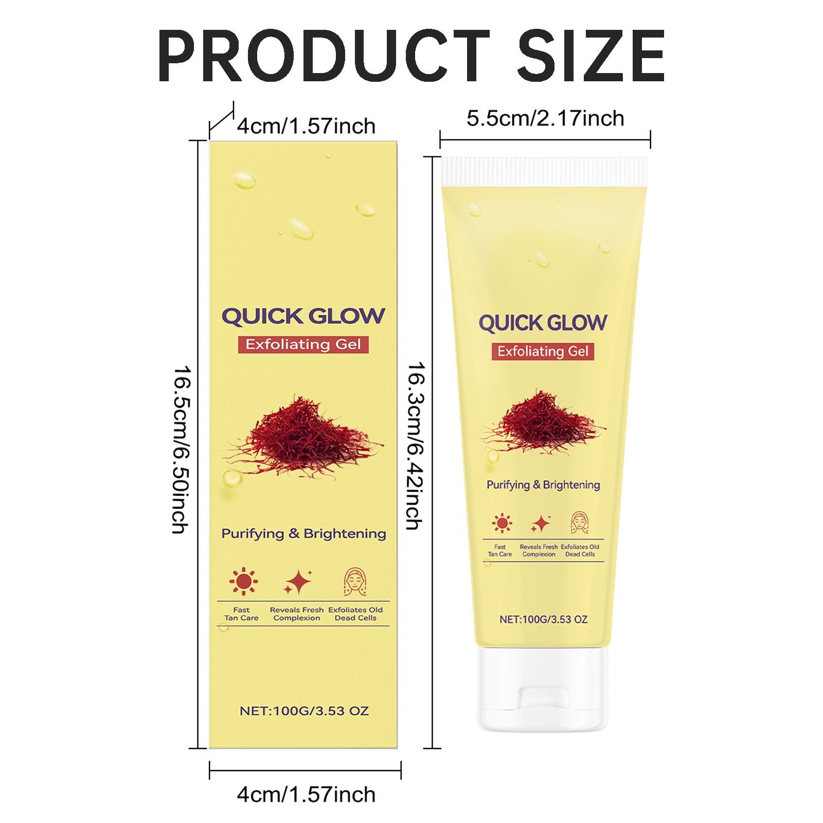 facial skin care products Quick Glow Exfoliating Gel，Quick Glow ...