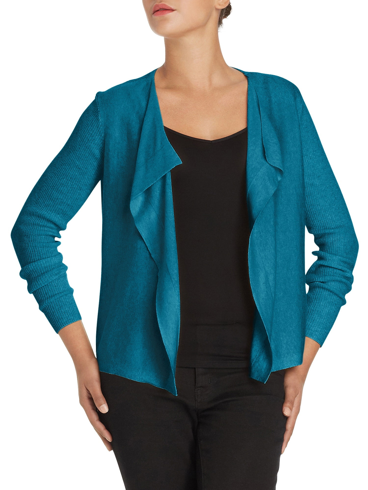 ^^faded Glory Women's Shrug With Back Yo - Walmart.com