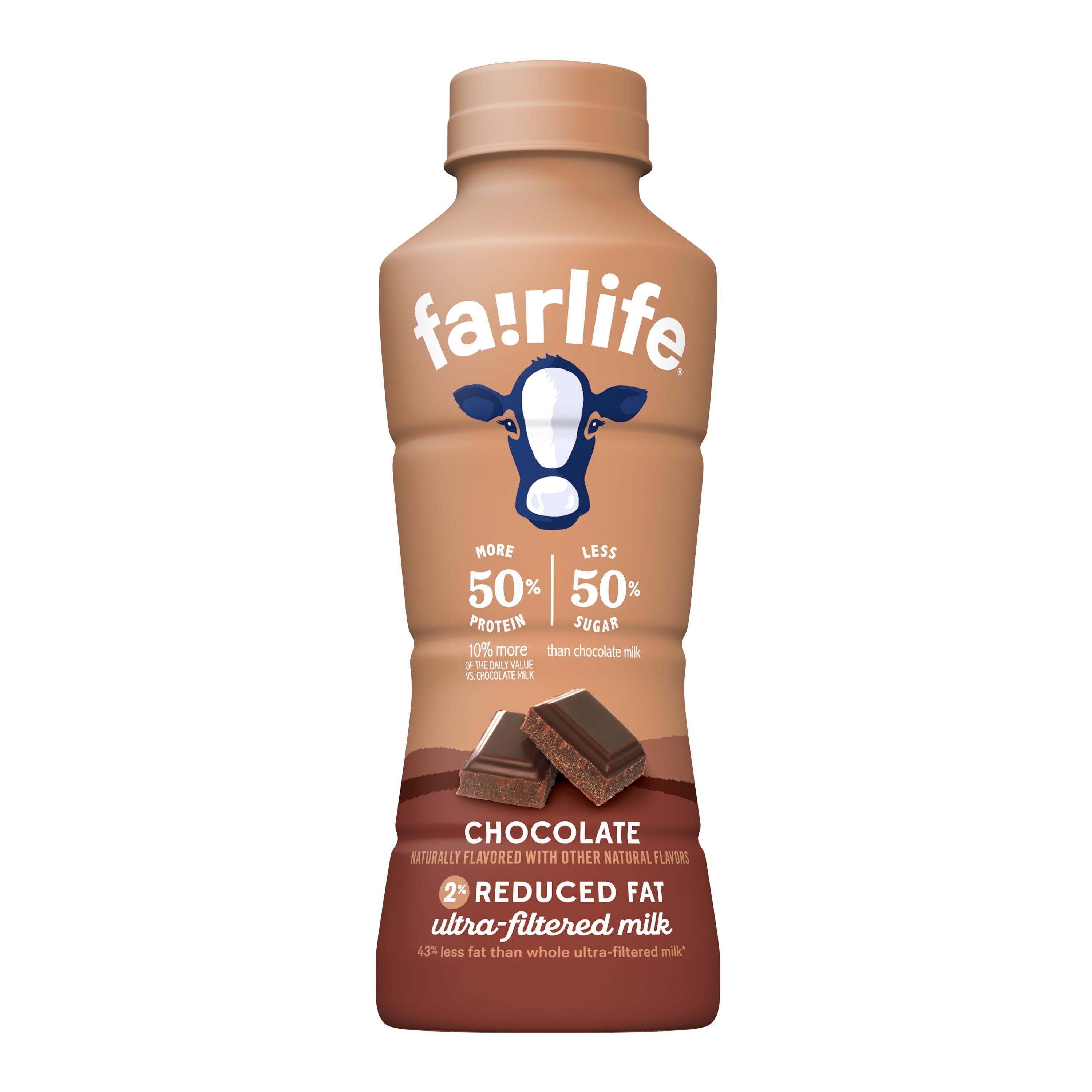 fairlife 2% Reduced Fat Chocolate Ultra Filtered Milk, 14 fl oz ...