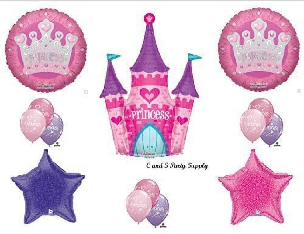 fairy tale princess castle birthday party balloons decorations supplies ...