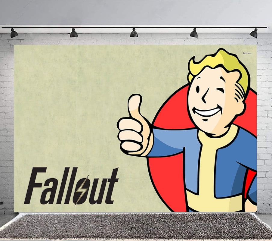fallout 4 vault boy Backdrop Banner Party Supplies Poster Movie Theme ...