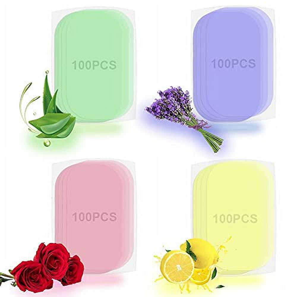 fancyou 400PCS Portable Paper Soap Sheets Refill(No Soap Box),Foaming ...