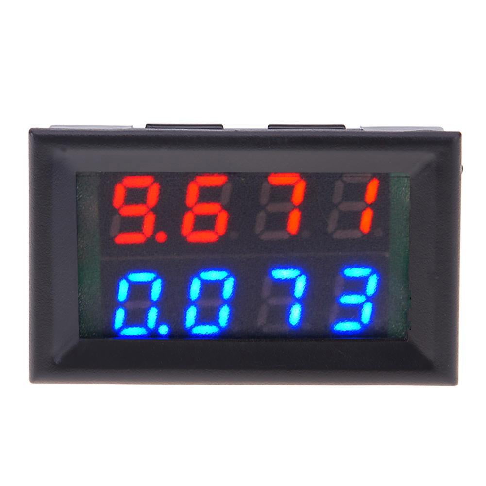 fankhu 0.28inch Four Digits Digital Voltmeter Current Voltage Meter 0 ...