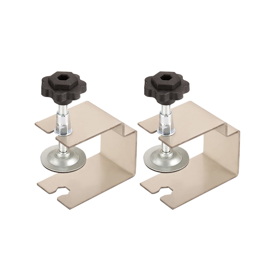 fankhu 1/2pcs Cabinet Drawer Fasten Clip Stainless Steel G-shaped ...