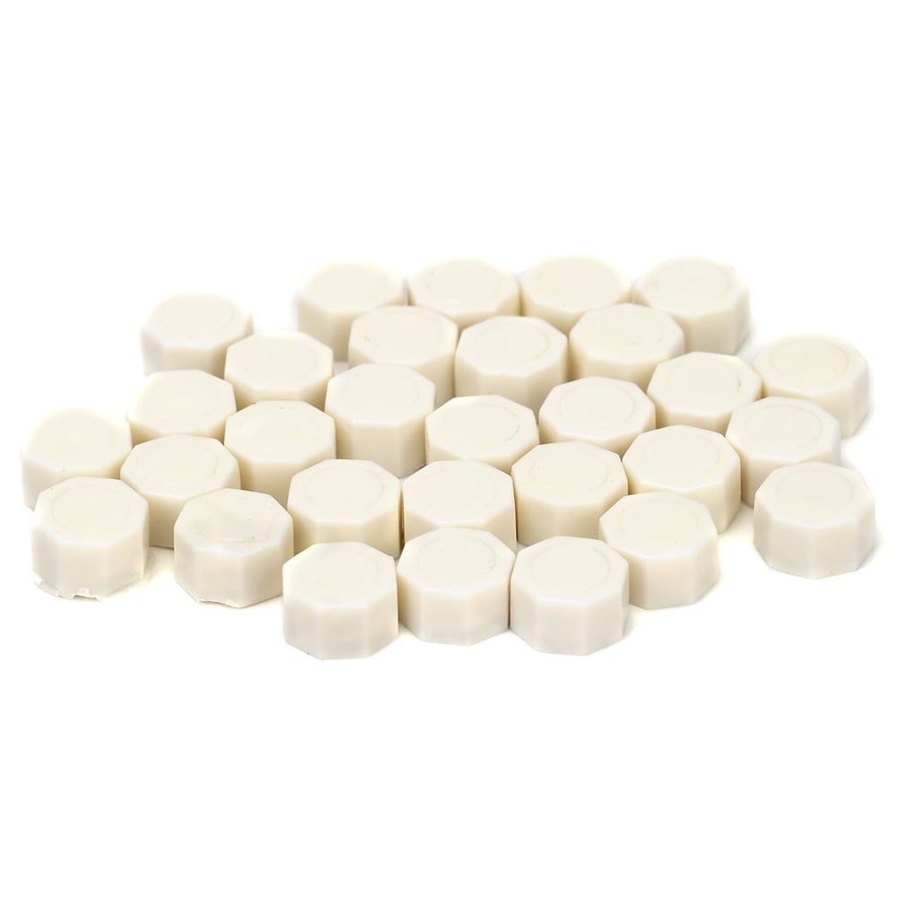 fankhu 100pcs Vintage Octagon Sealing Wax Tablet Pills Beads DIY Retro ...