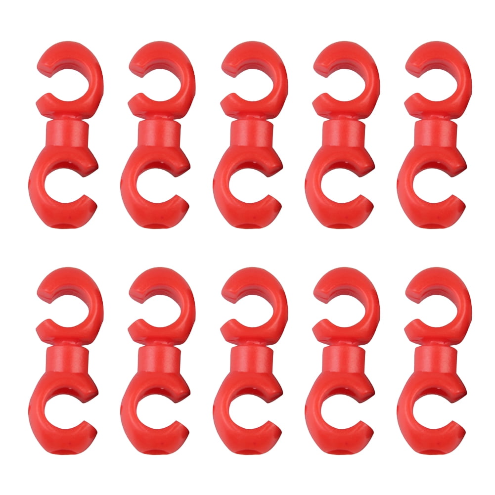 fankhu 10PCS Bicycle Brake Cable Clips S Style Buckle Bike Derailleur ...