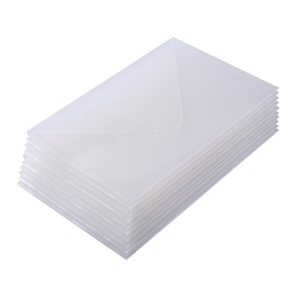 fankhu 10x Stamp Die Storage Pockets Clear Envelopes Scrapbooking ...