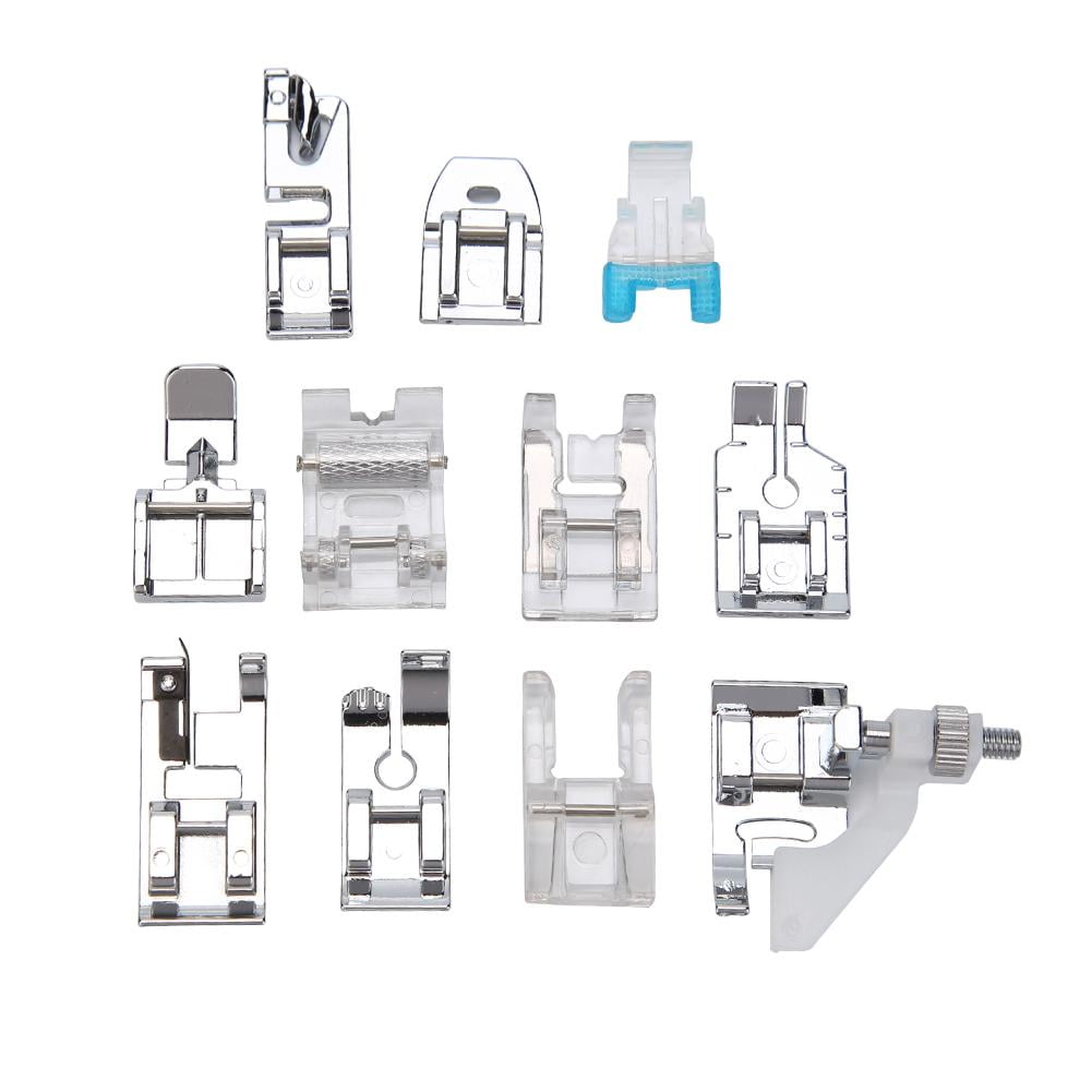 fankhu 11pcs/set Pleating Presser Foot Set Ruffler Presser Feet Sewing Machine Tools - Walmart.com