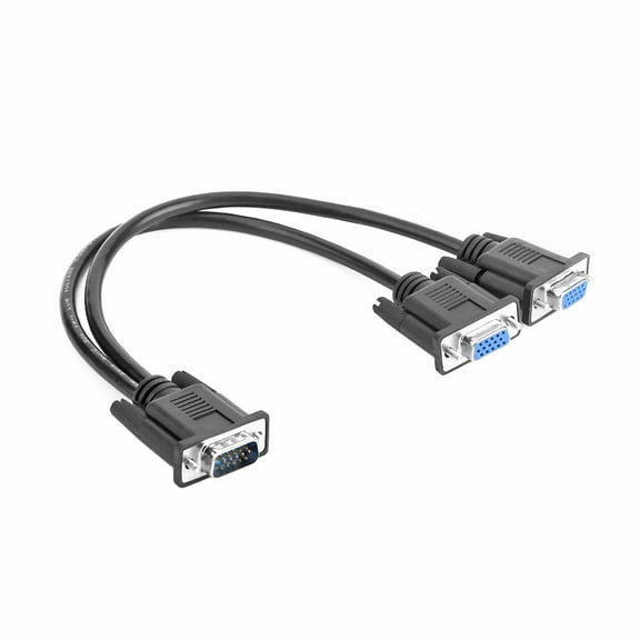 Simyoung VGA Male to Male Cable, 5FT, 15-Pin Blue SVGA Adapter for Monitor, PC, TV - Walmart.com