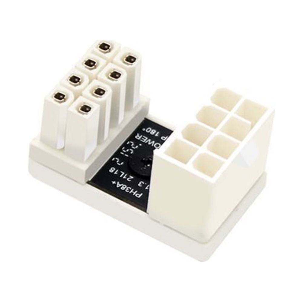 fankhu 180 Degree Power Supply Connector Desktop Computer U Shaped ...