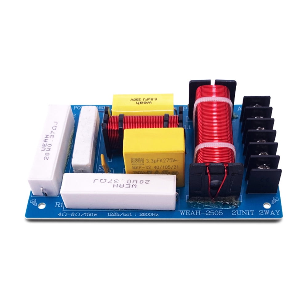 fankhu 200W Hi-Fi Crossover Filter Module Solderless 2 Way Audio Hifi ...