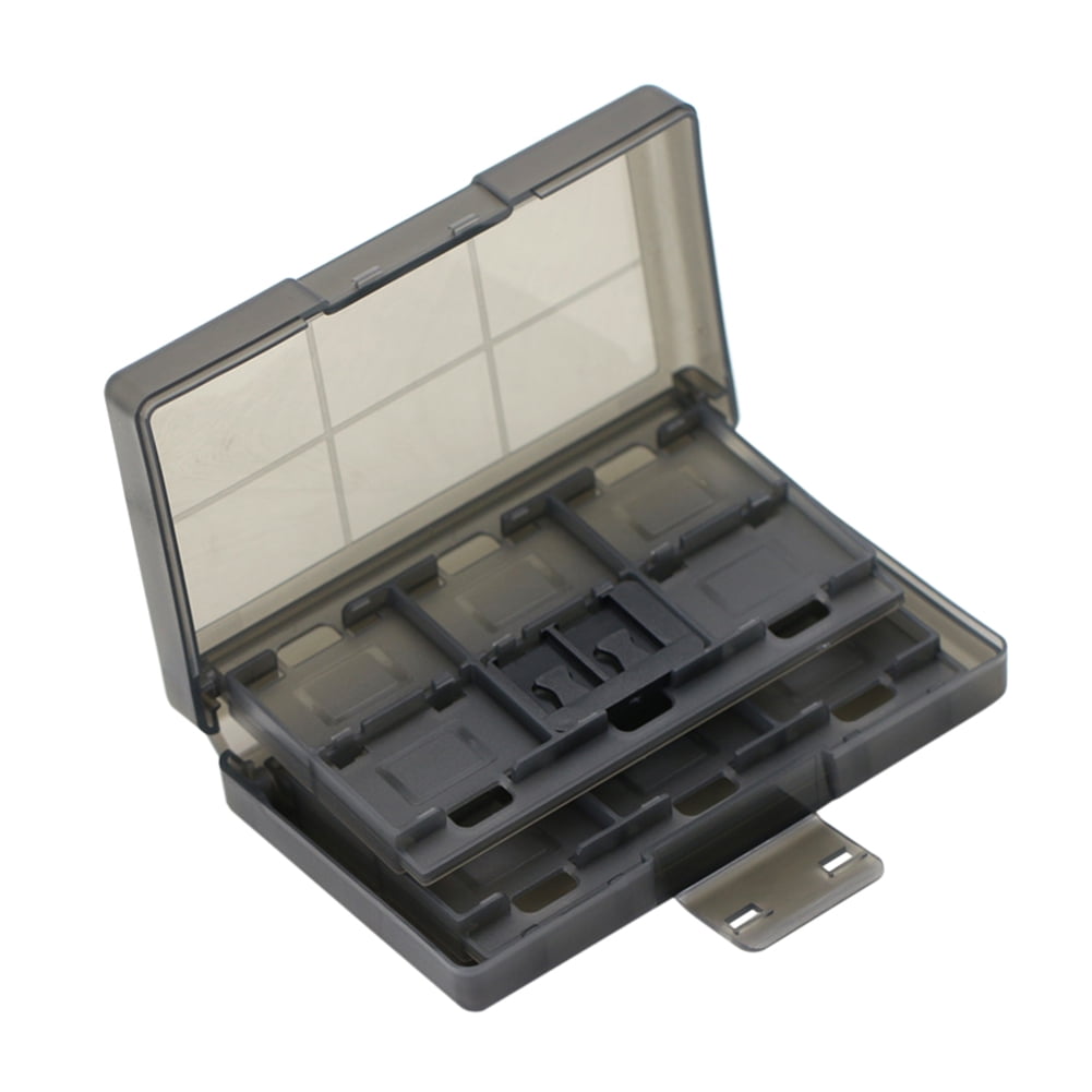 fankhu 24 in 1 Game Cartridge Box with 2 TF Card Slots for Switch ...